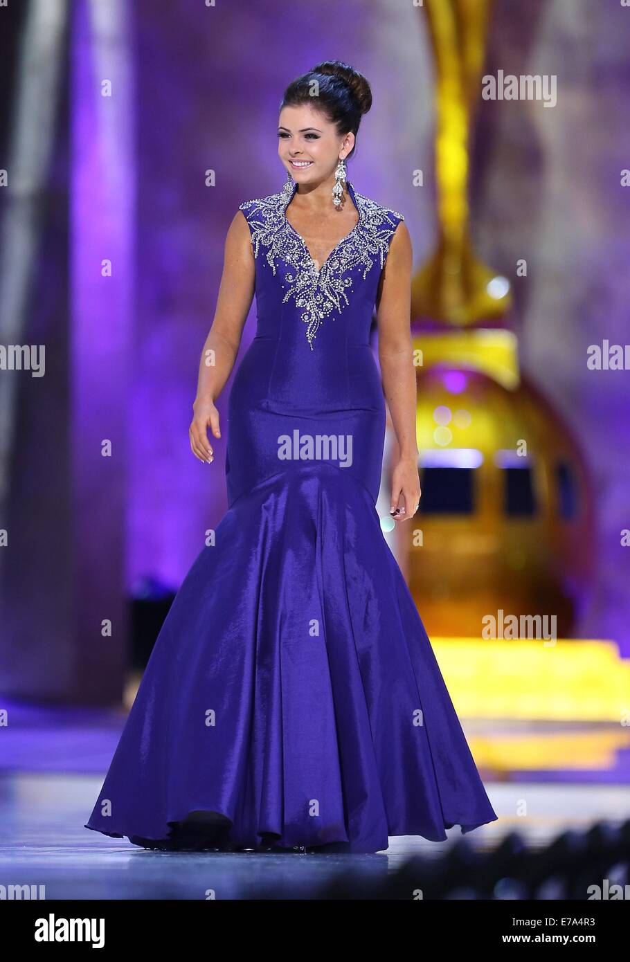 Atlantic City, NJ, USA. 10th Sep, 2014. Miss Nevada, Ellie Smith in ...