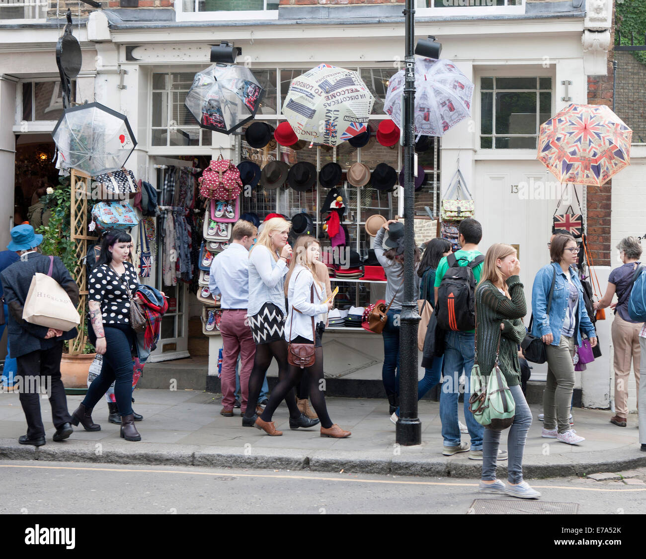 Portobello Road Market Stock Photo - Alamy