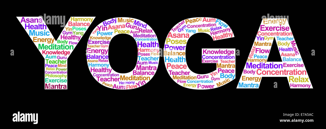 Yoga therapy text hi-res stock photography and images - Alamy