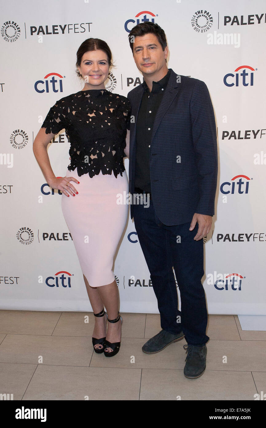 Los Angeles, California, USA. 10th Sep, 2014. Ken Marino; Casey Wilson ...