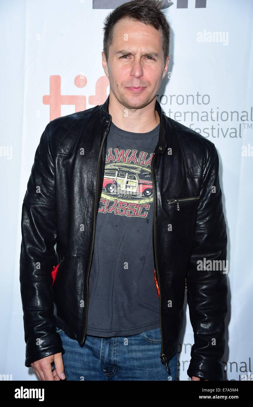 Toronto, Canada. 10th September, 2014. Sam Rockwell at arrivals for ...