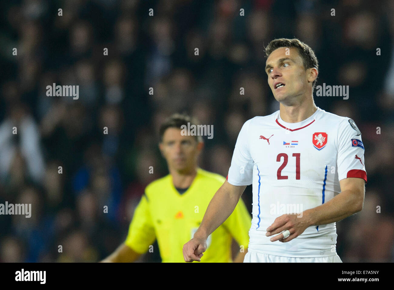 David Lafata of Czech Republic pictured during the Czech Republic vs ...