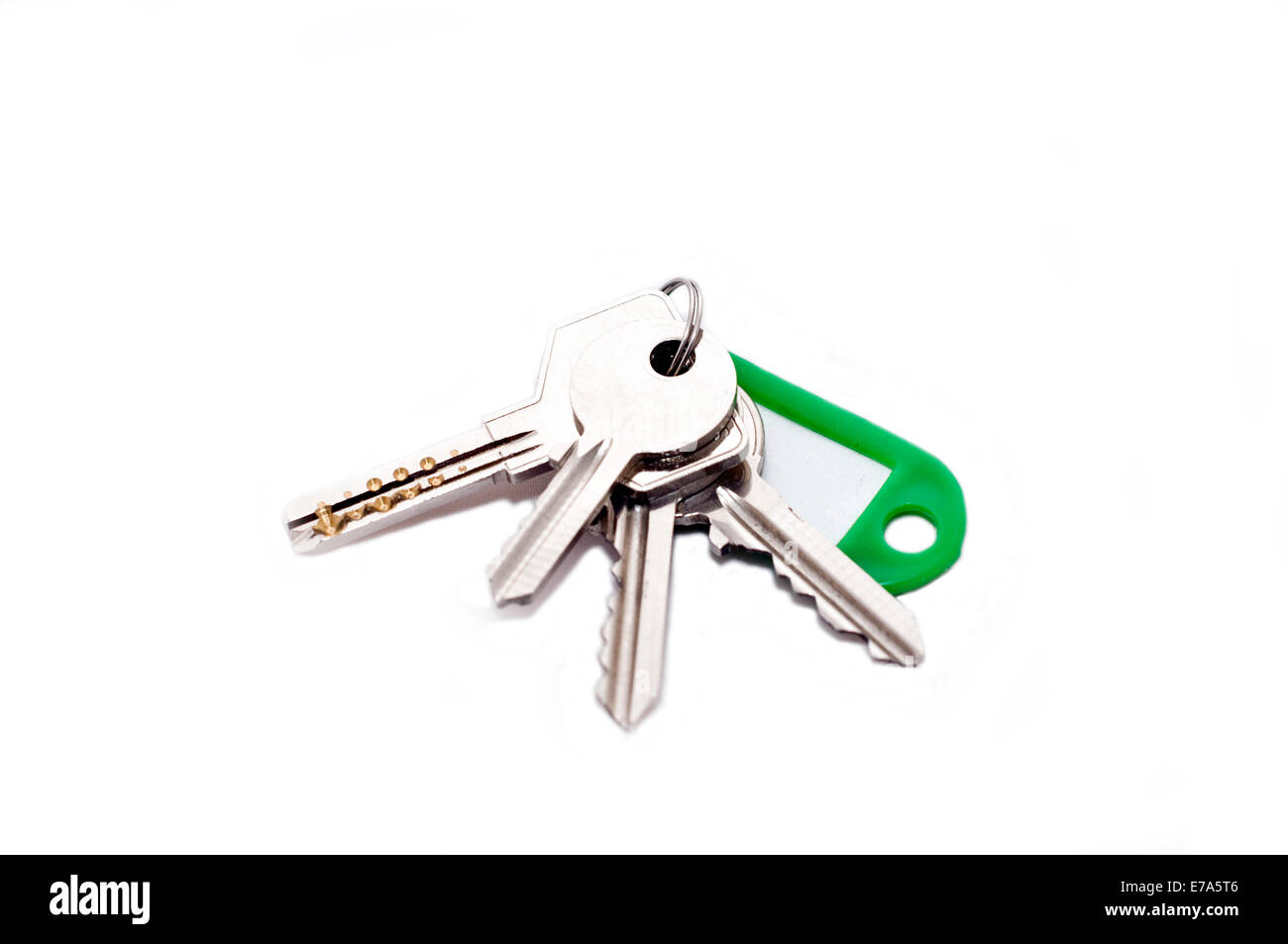 A set of keys in a key-ring Stock Photo - Alamy