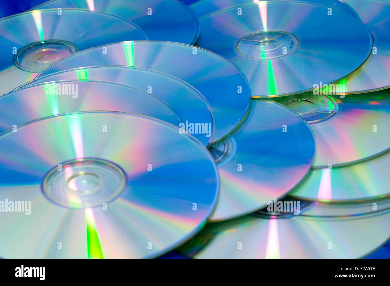 Pile of dvds hi-res stock photography and images - Alamy