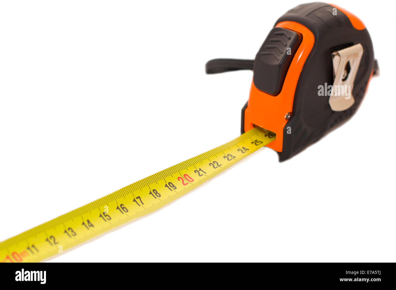 Tape measure a tool for DIY works Stock Photo - Alamy
