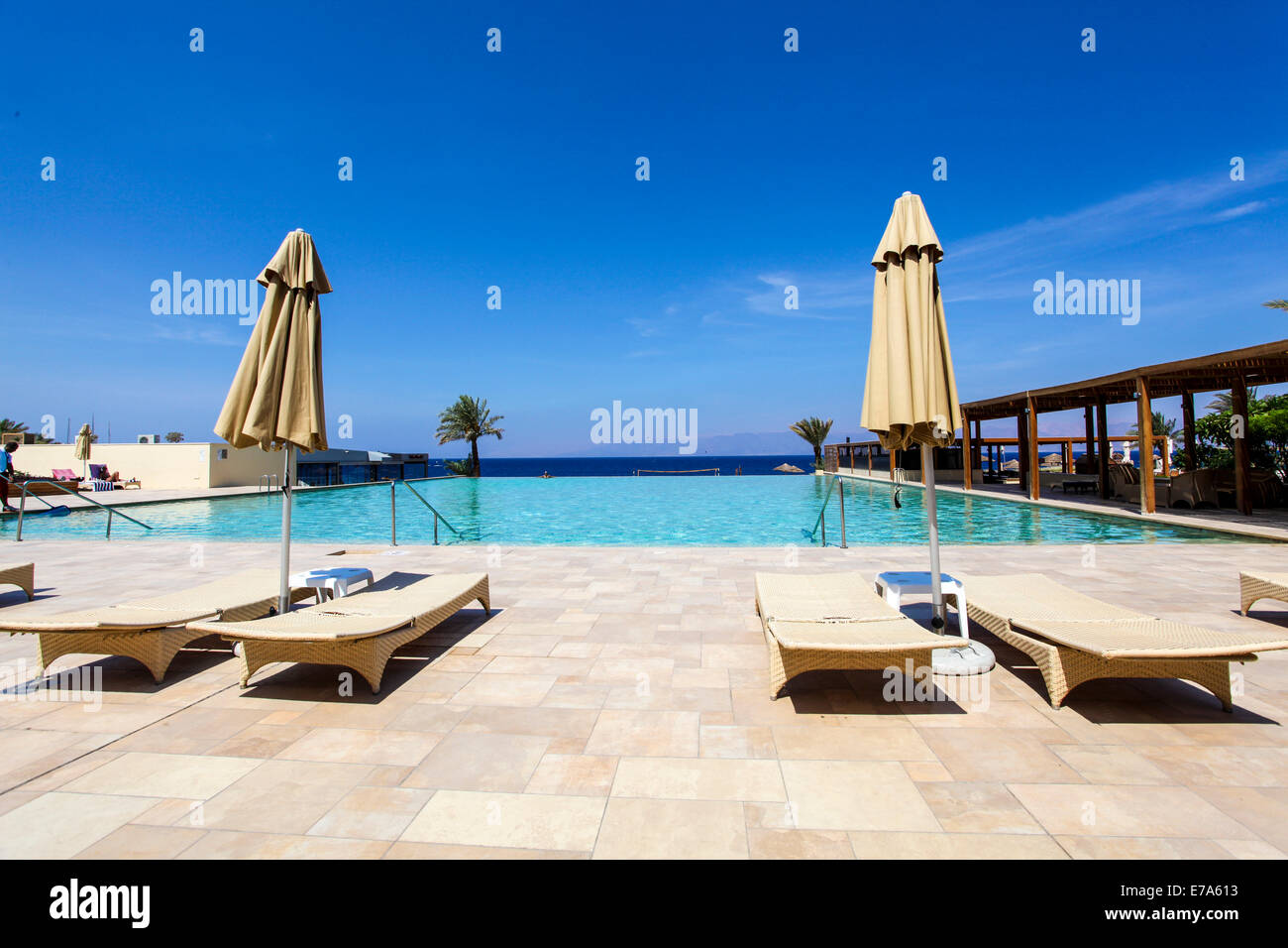 Tala Bay, Aqaba, Jordan. Luxury Beach Resort Stock Photo - Alamy