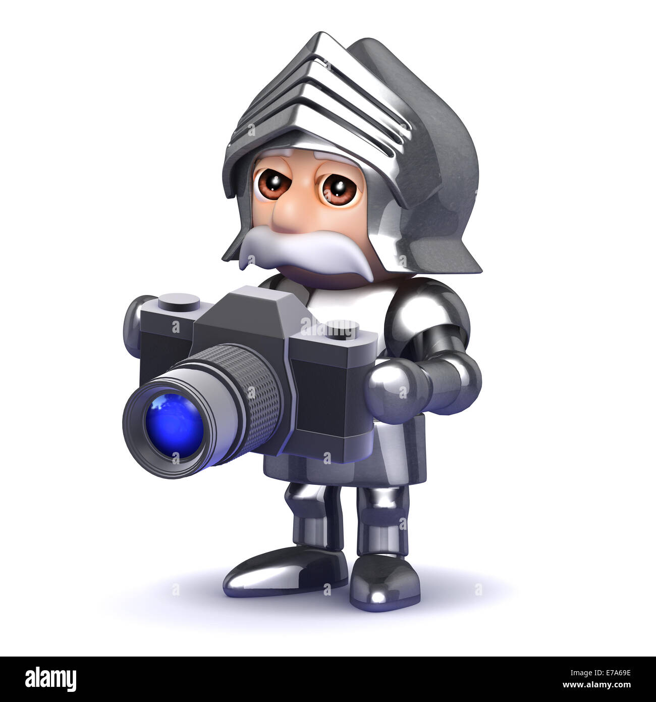 Soldier holding sword Cut Out Stock Images & Pictures - Alamy