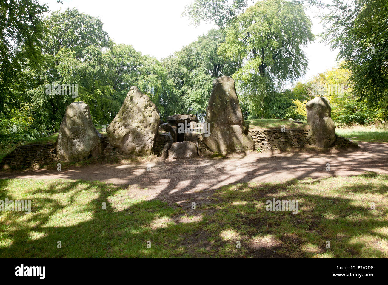 Barrow burial neolithic people hi-res stock photography and images - Alamy