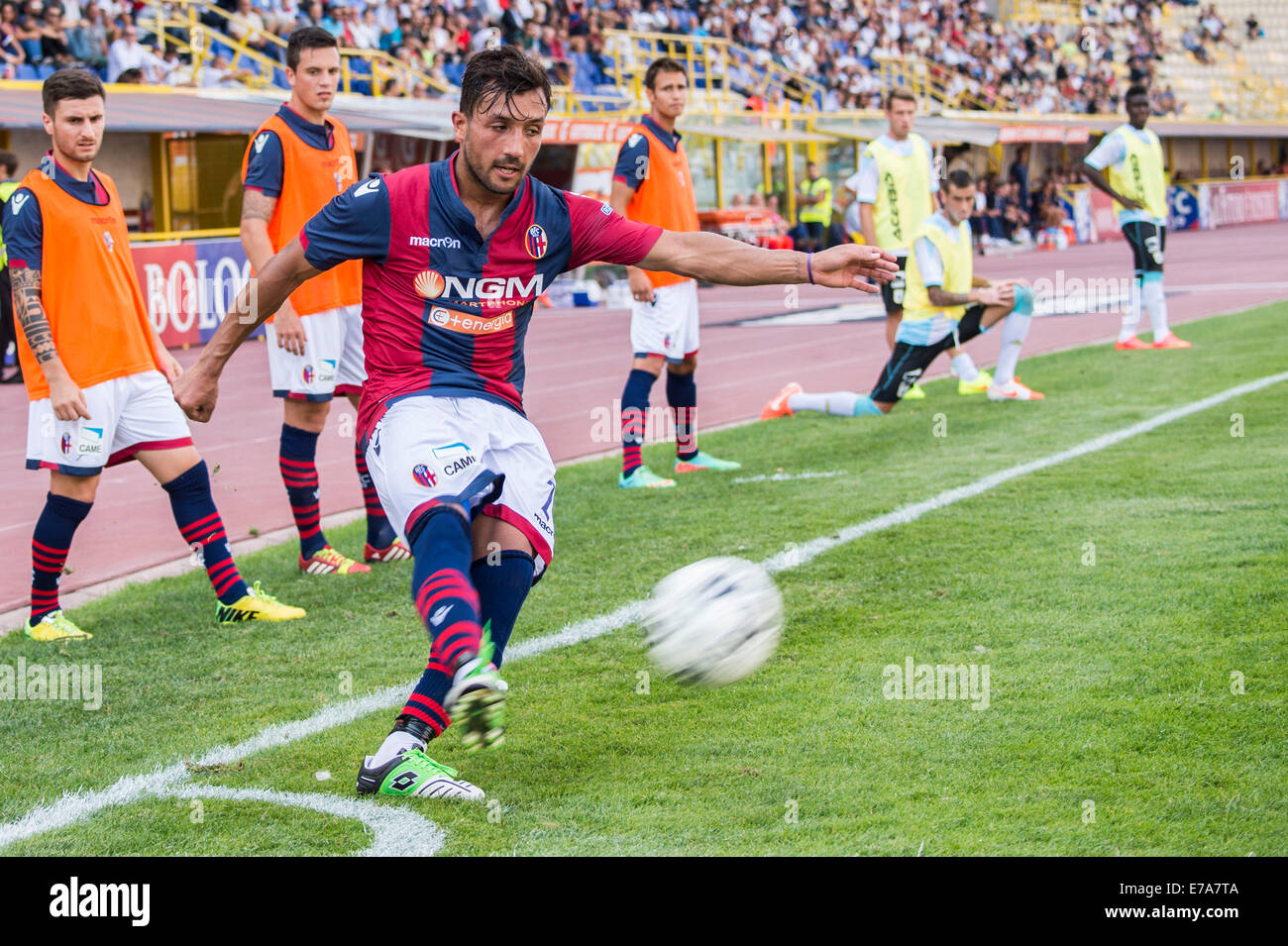 Bologna, Italy. 7th Sep, 2014. Karim Laribi (Bologna) Football/Soccer ...
