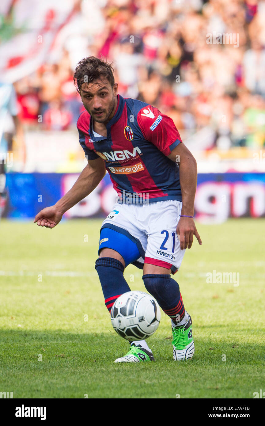Bologna, Italy. 7th Sep, 2014. Karim Laribi (Bologna) Football/Soccer ...