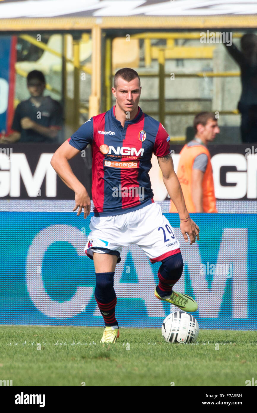 Bologna, Italy. 7th Sep, 2014. Marcel Buchel (Bologna) Football/Soccer ...