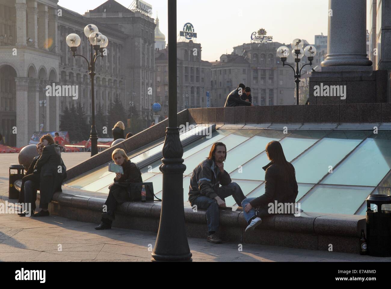 Kiev ukraine people hi-res stock photography and images - Alamy