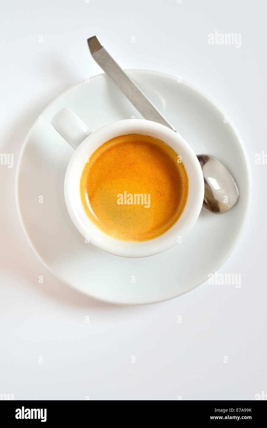 Spoon coffee cup white background hi-res stock photography and images ...
