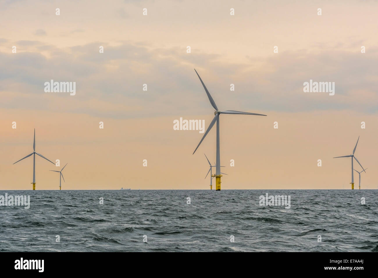 Offshore wind turbine water hi-res stock photography and images - Alamy