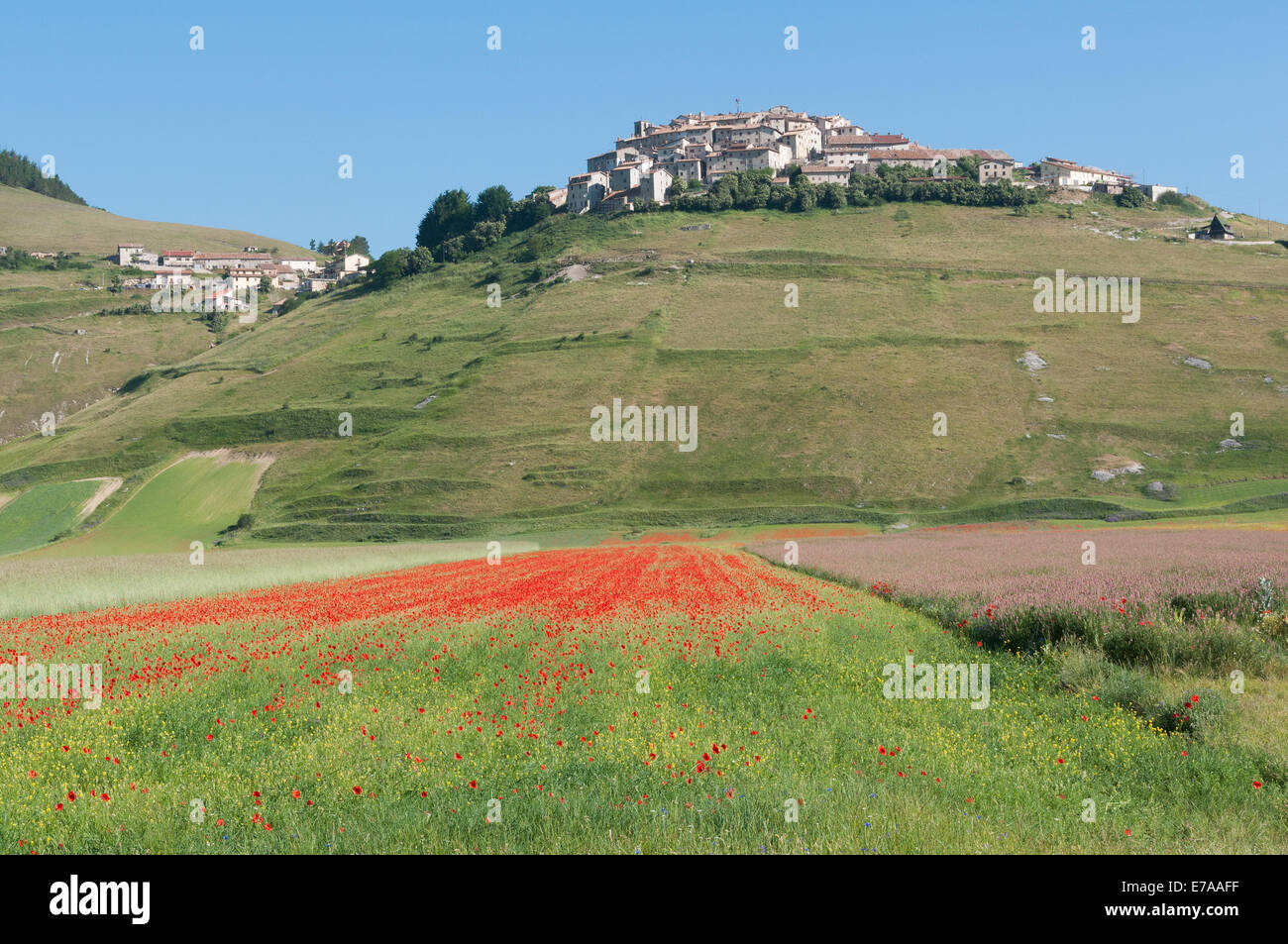 Castelluccio village hi-res stock photography and images - Alamy