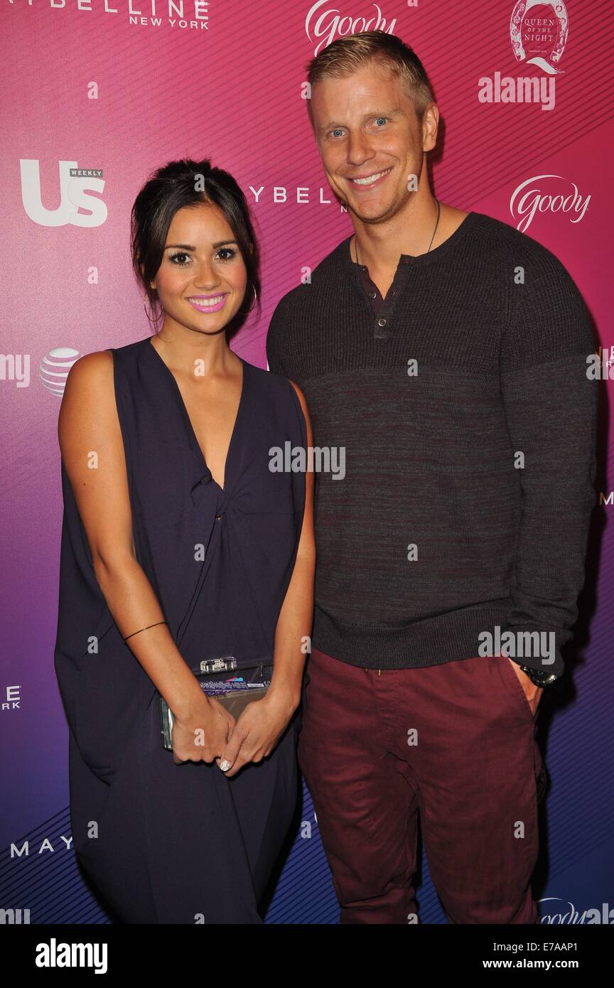 New York, NY, USA. 10th Sep, 2014. Catherine Lowe, Sean Lowe at ...