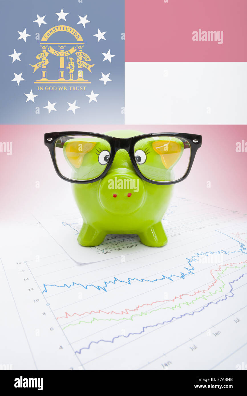 Georgia stock market chart background hi-res stock photography and ...