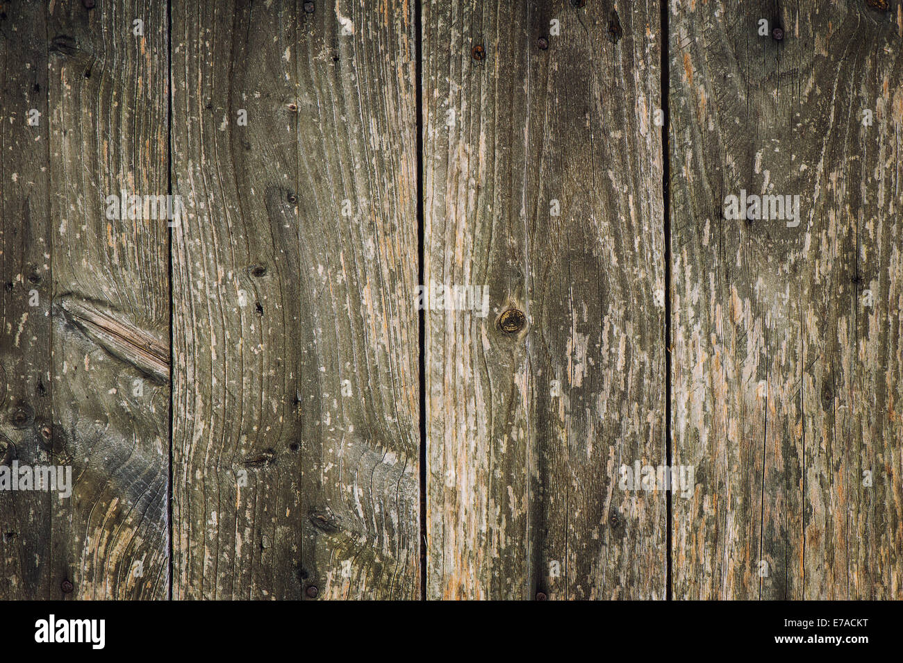 old weathered wood panel background Stock Photo - Alamy
