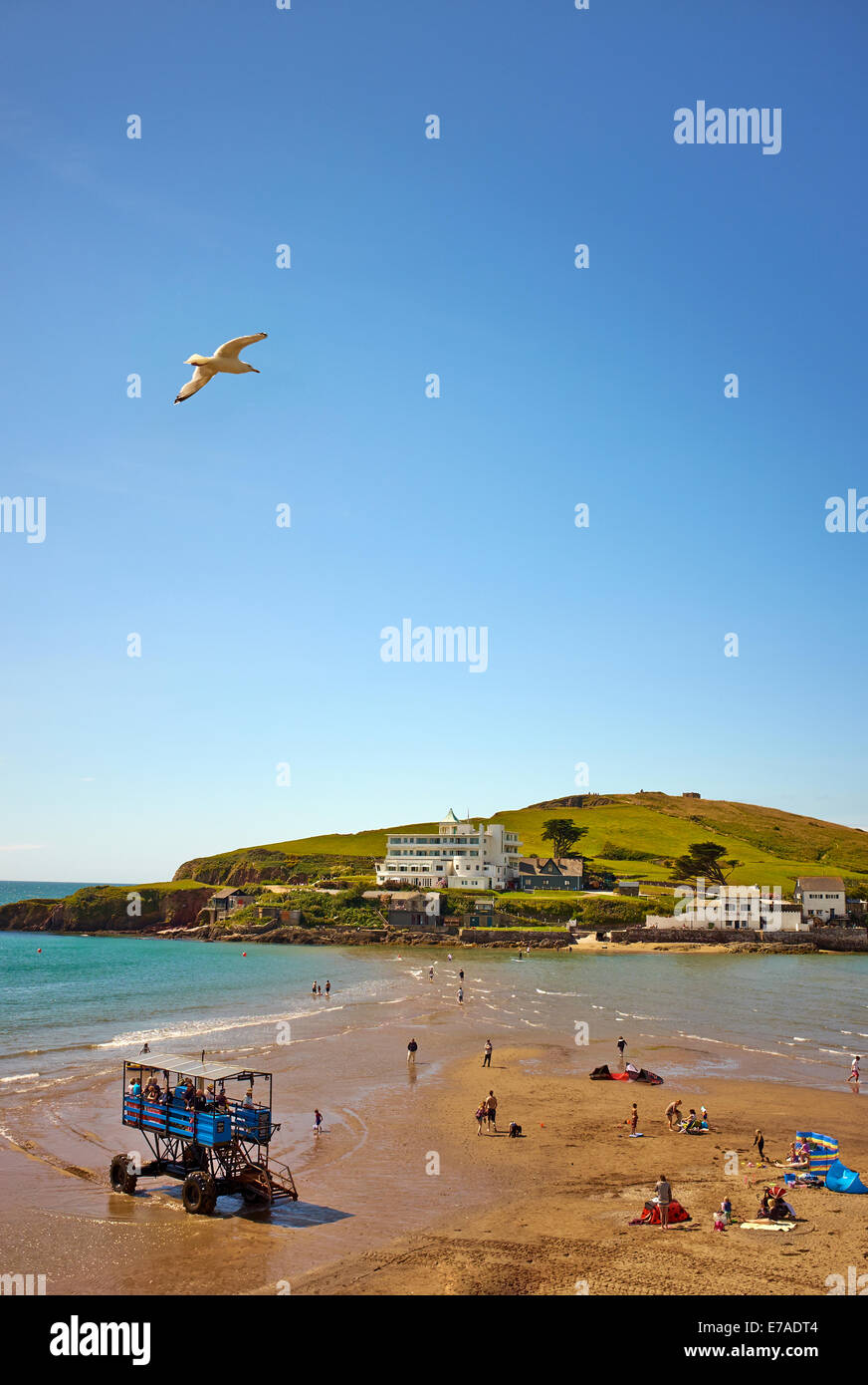 Burgh Island, Bigbury On Sea, South Devon, England, UK Stock Photo - Alamy
