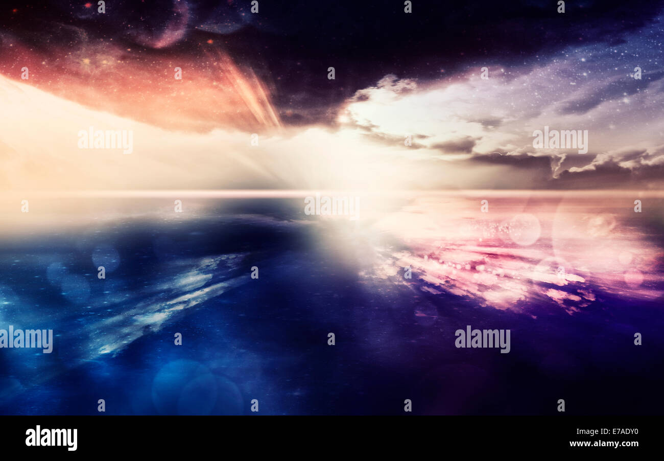 Fantasy world clouds hi-res stock photography and images - Alamy