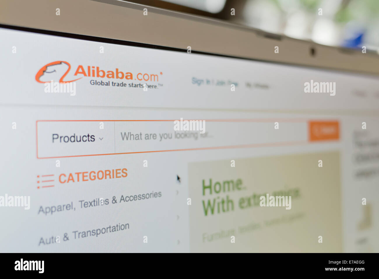 Alibaba logo hi-res stock photography and images - Alamy