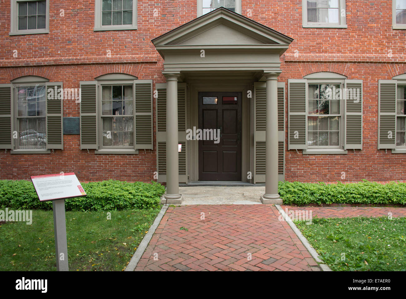 Portland wadsworth longfellow house hi-res stock photography and images ...