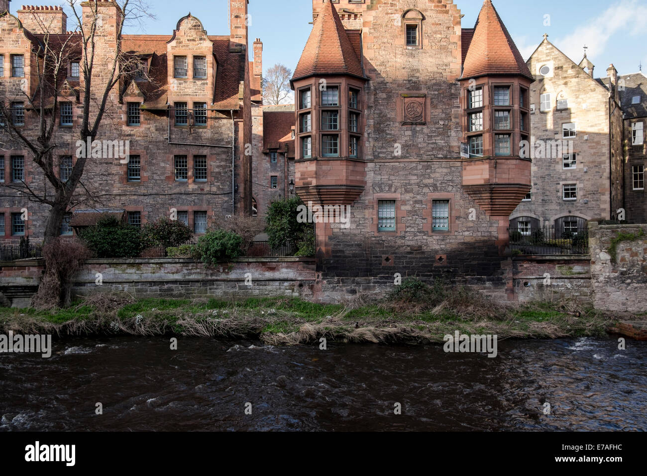 Dean Village in Edinburgh, Scotland Stock Photo - Alamy