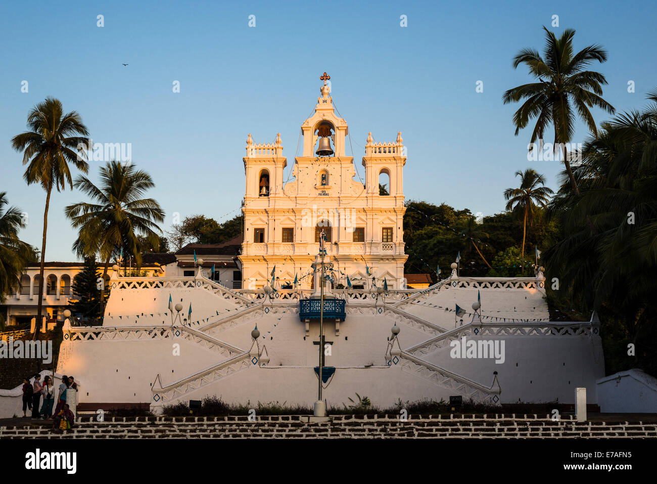 Panaji Church, Panaji, Goa, India Stock Photo - Alamy