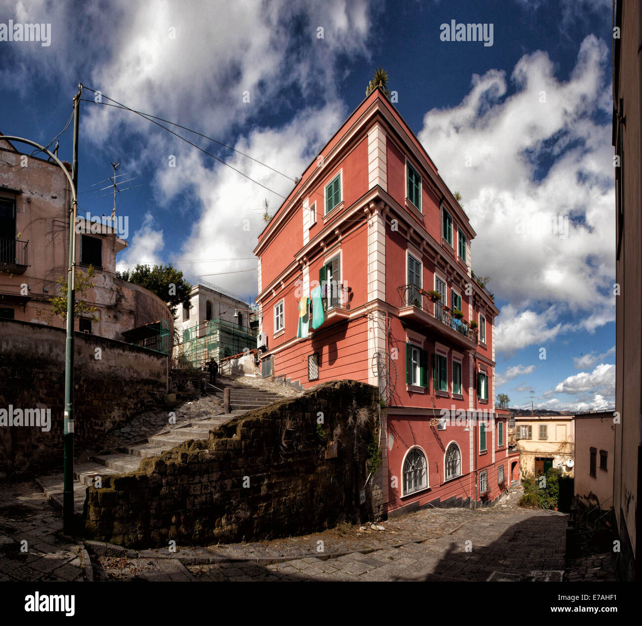 Naples, landscape from Saint Martino Stock Photo - Alamy