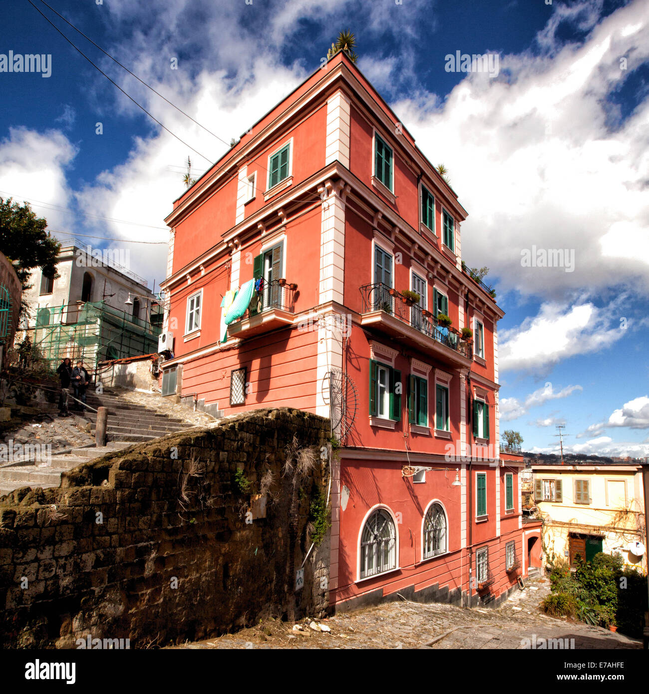 Naples , landscape from Saint Martino Stock Photo - Alamy