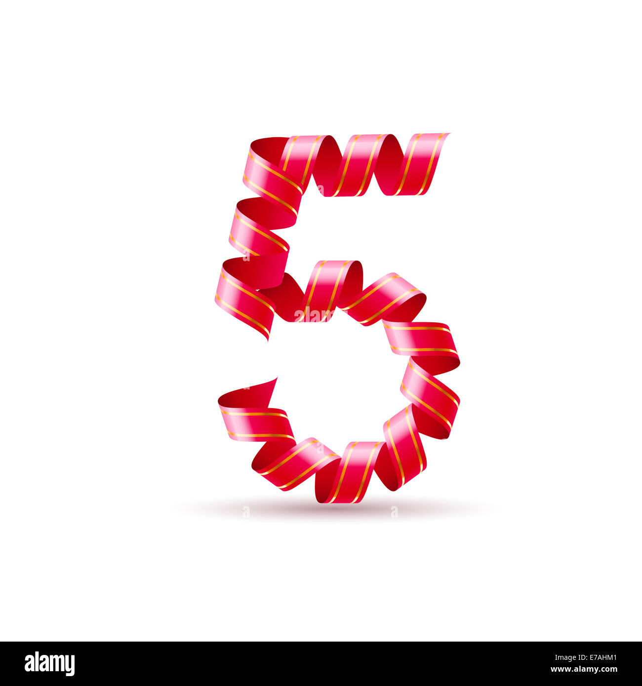 Five ribbon Cut Out Stock Images & Pictures - Alamy