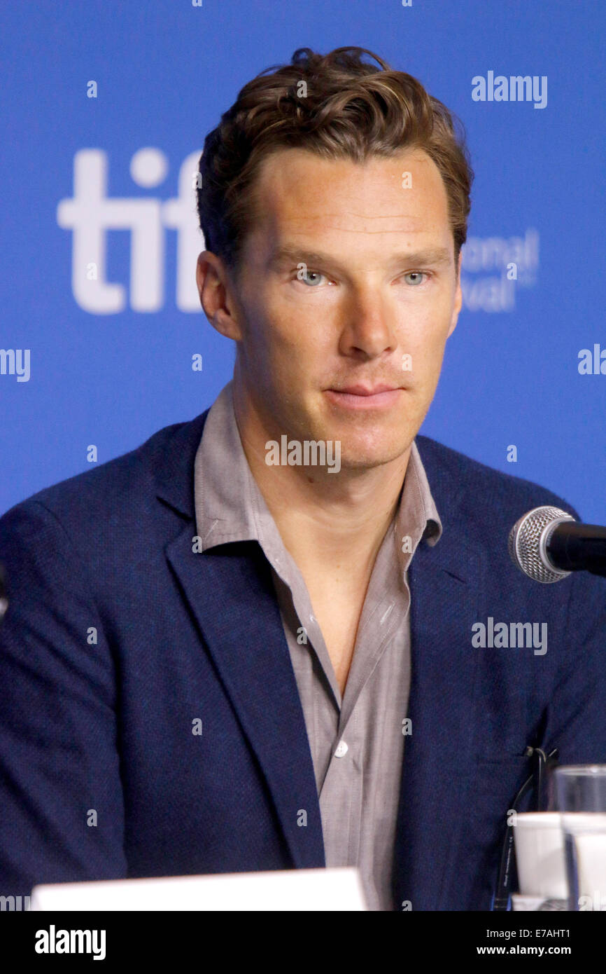 Toronto, Canada. 09th Sep, 2014. Actor Benedict Cumberbatch attends the ...