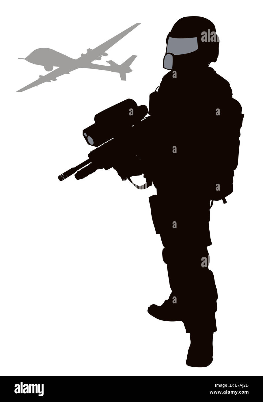 Digital future man Cut Out Stock Images & Pictures - Alamy