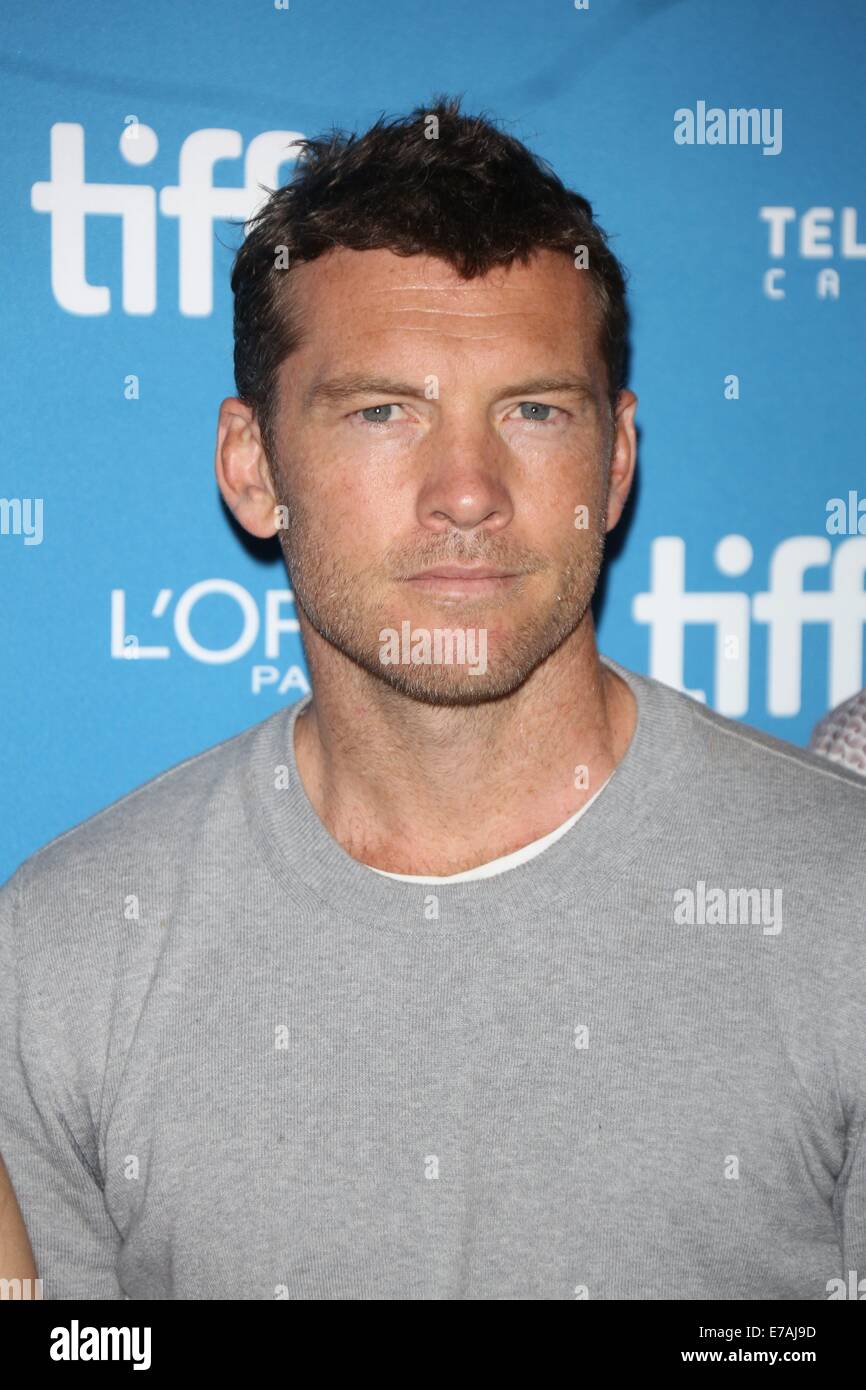 Toronto, Canada. 09th Sep, 2014. Actor Sam Worthington attends the ...