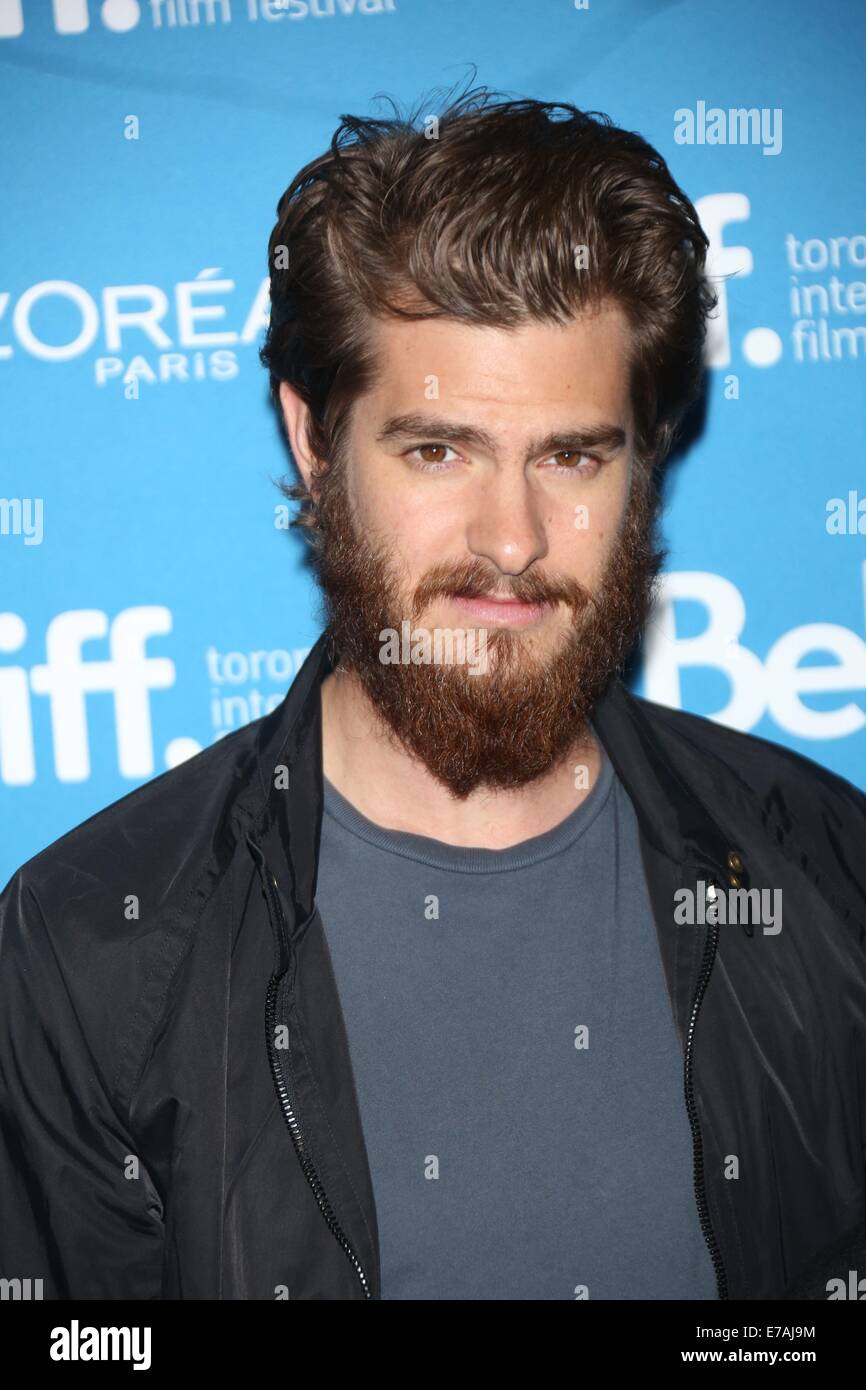 Toronto, Canada. 09th Sep, 2014. Actor Andrew Garfield poses at the ...