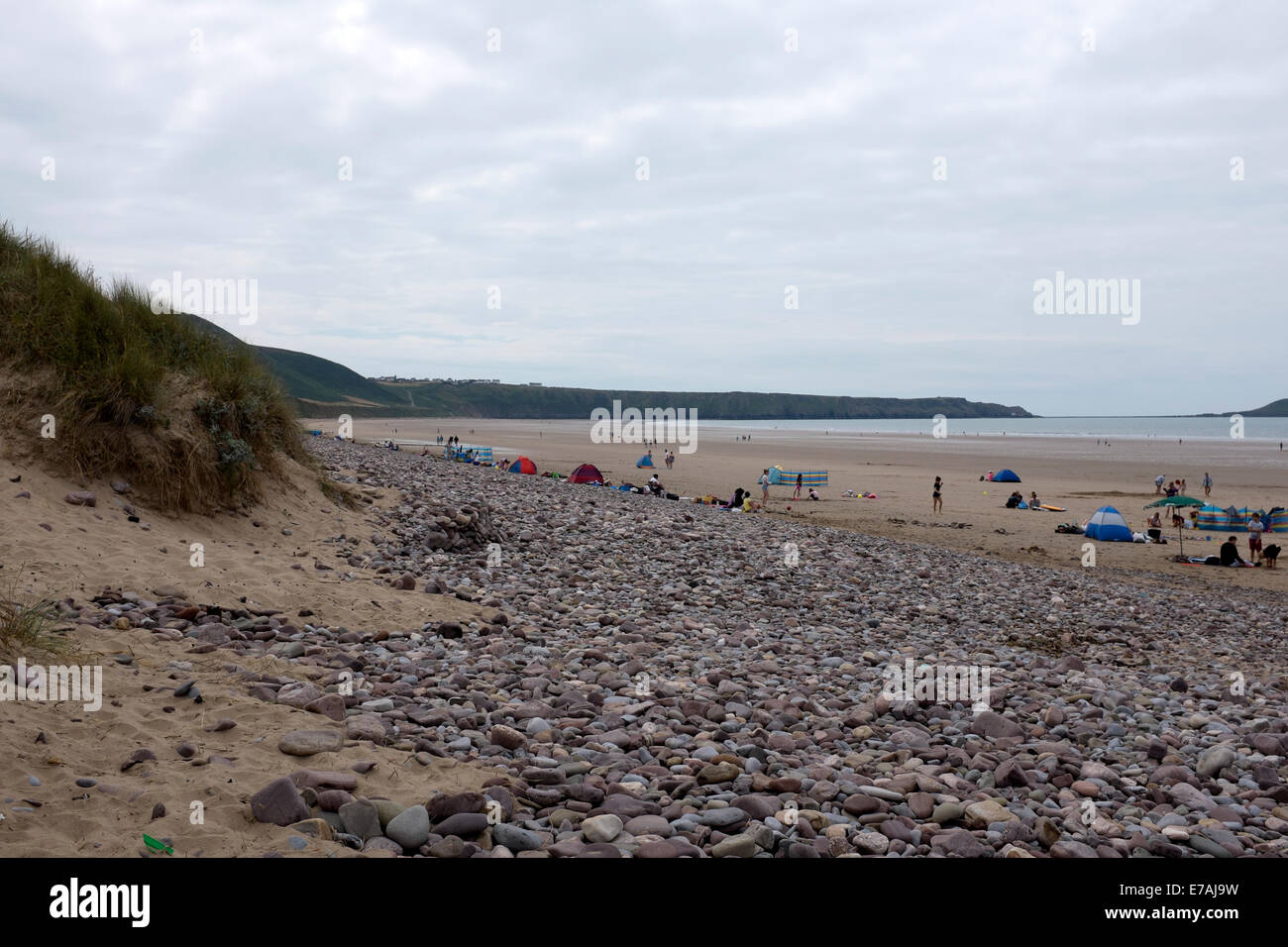 Llangennith beach wales hi-res stock photography and images - Alamy