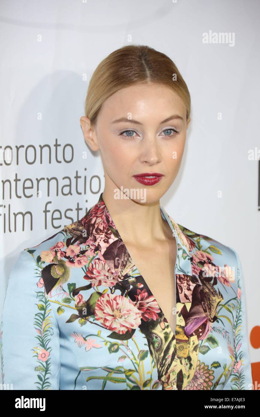 Toronto, Canada. 09th Sep, 2014. Actress Sarah Gadon attends the ...