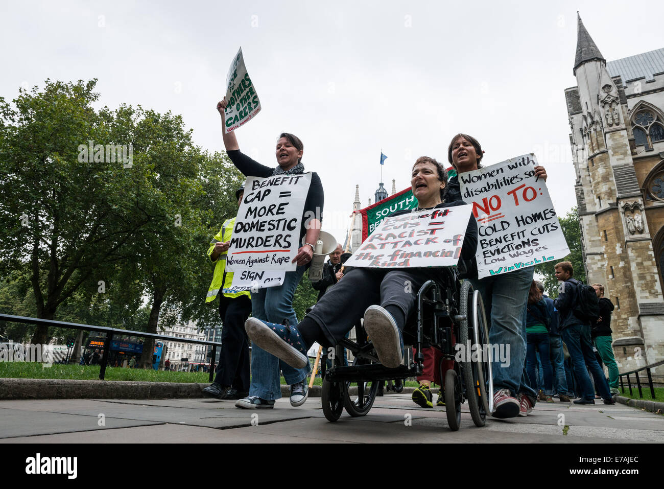 Disabled people against cuts hi-res stock photography and images - Alamy