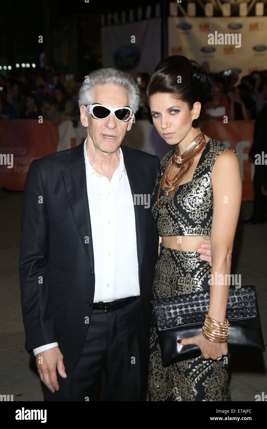 Toronto, Canada. 09th Sep, 2014. Director David Cronenberg and his ...