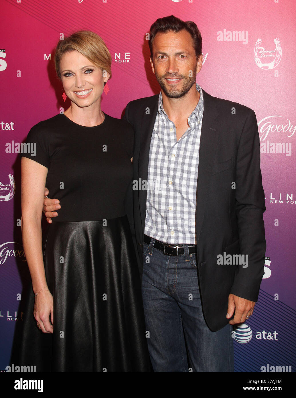 New York, USA. 10th September, 2014. 'Good Morning America' anchor AMY ...