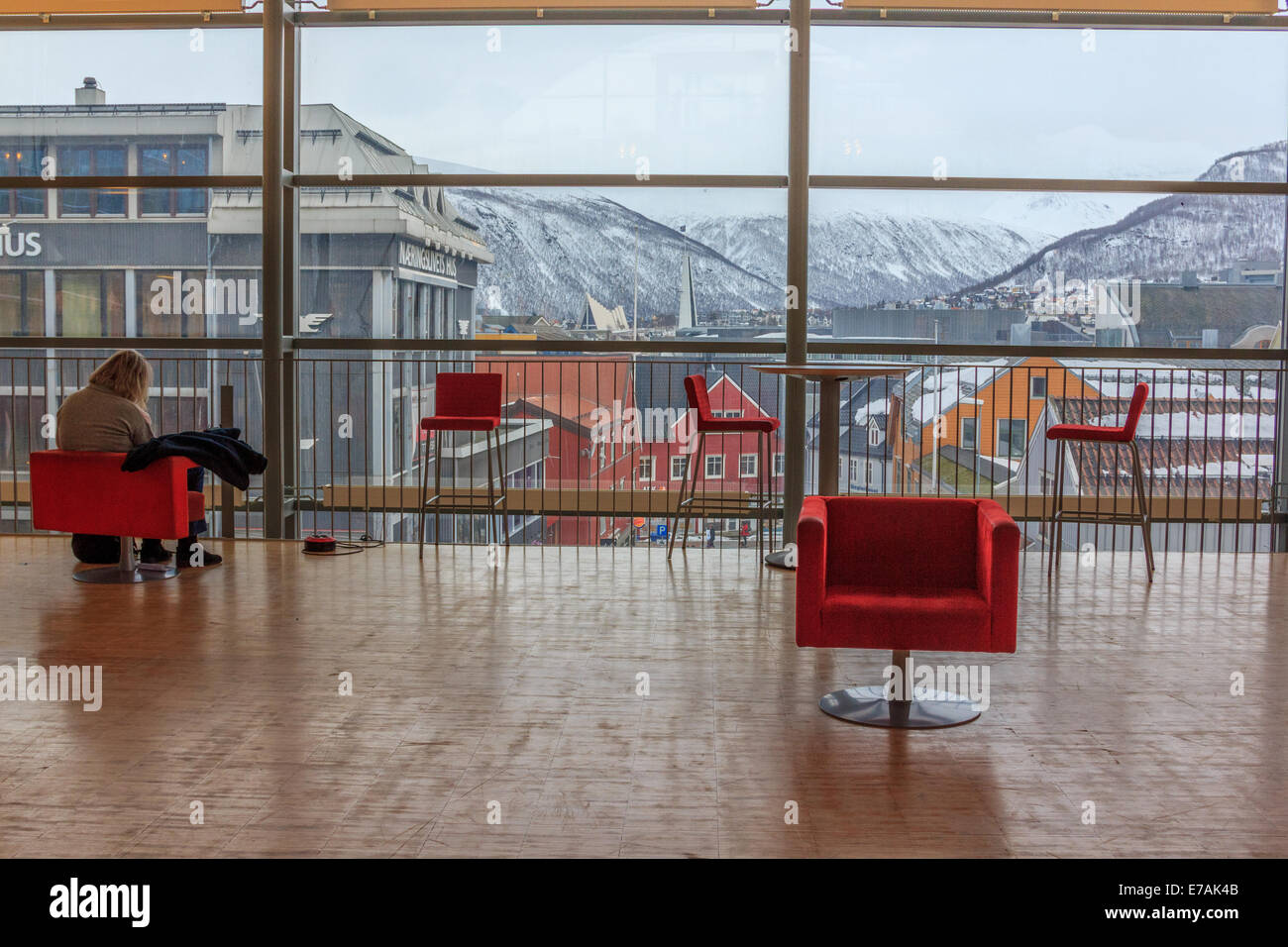 Tromso public library hi-res stock photography and images - Alamy