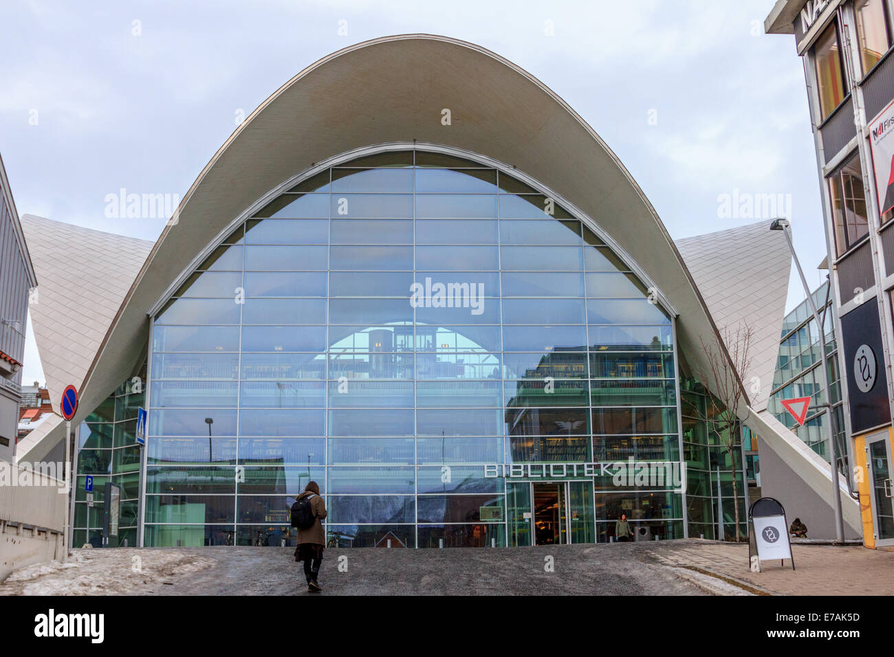 Tromso public library hi-res stock photography and images - Alamy