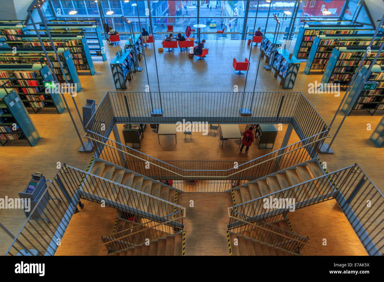 Public Library and archive, City of Tromsø Stock Photo - Alamy