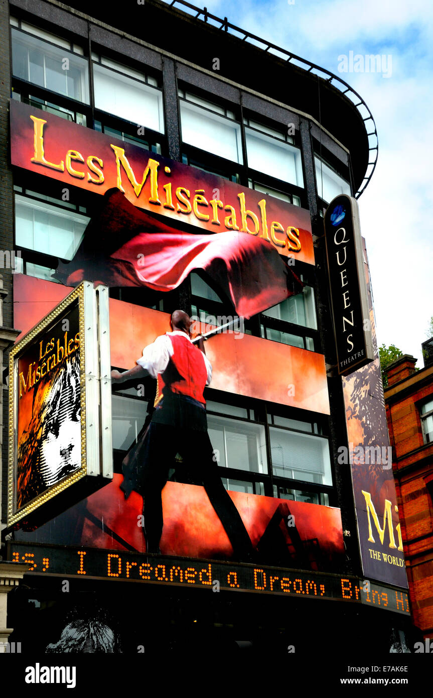 Les miserables london theatre hi-res stock photography and images - Alamy
