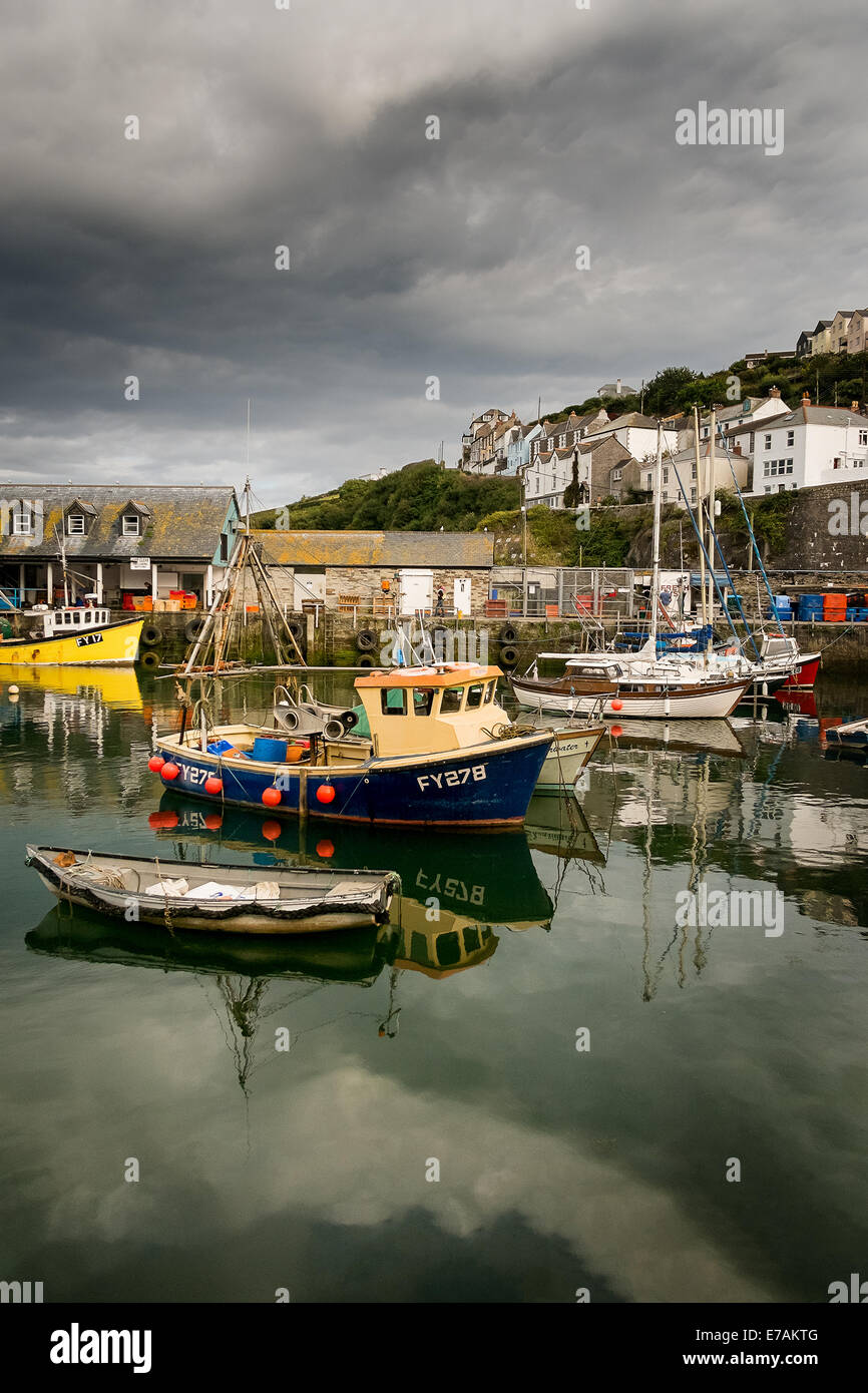 The current harbour is built on the site of a medieval quay Stock Photo ...