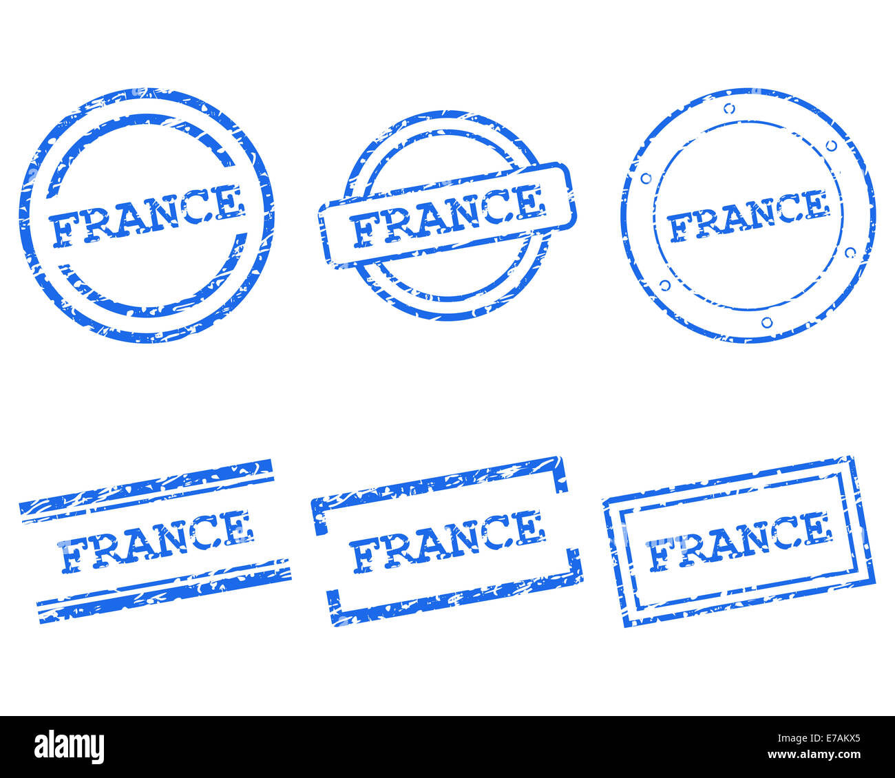 France stamps Cut Out Stock Images & Pictures - Alamy