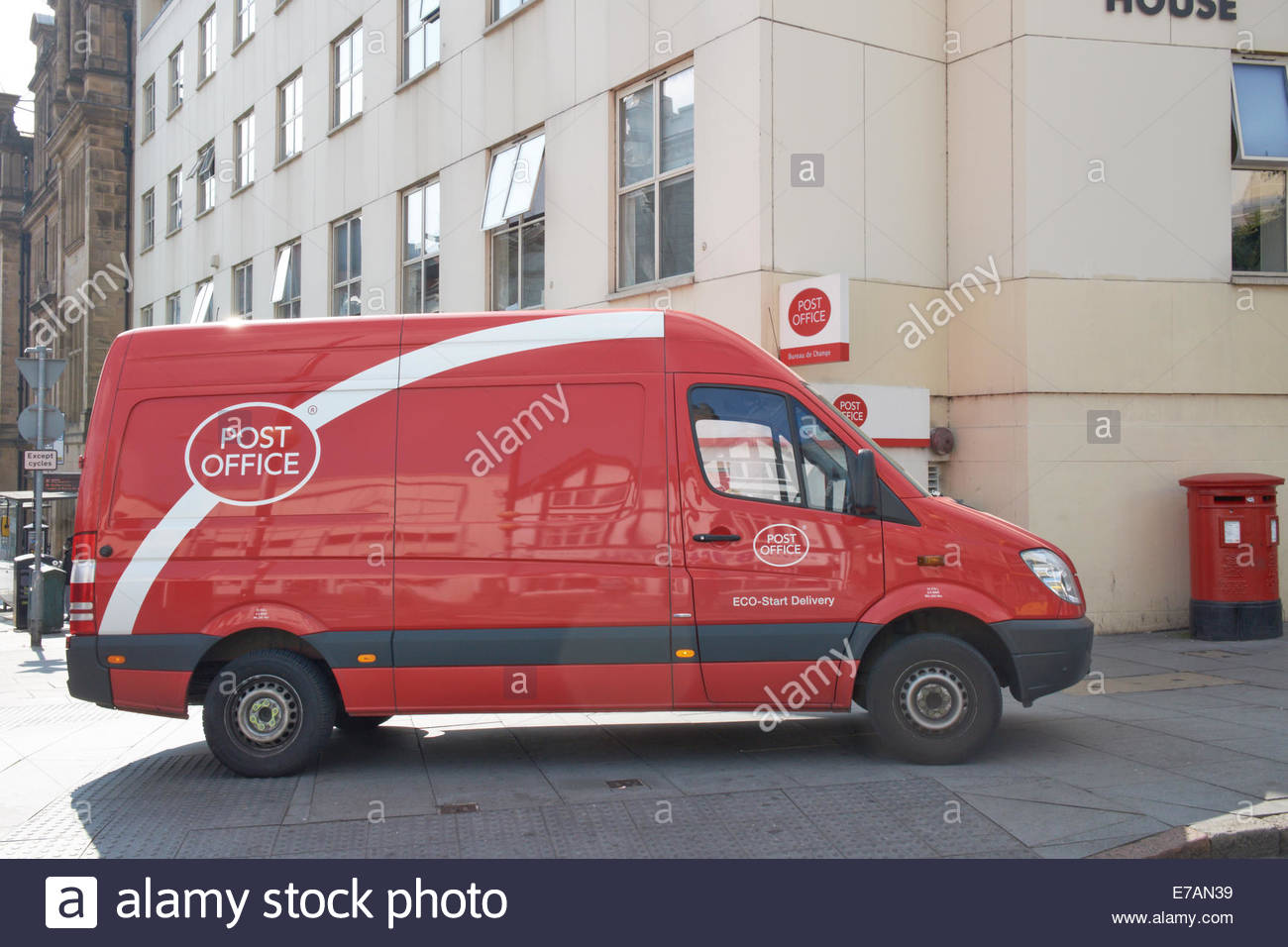 Post Office Van High Resolution Stock Photography and Images - Alamy
