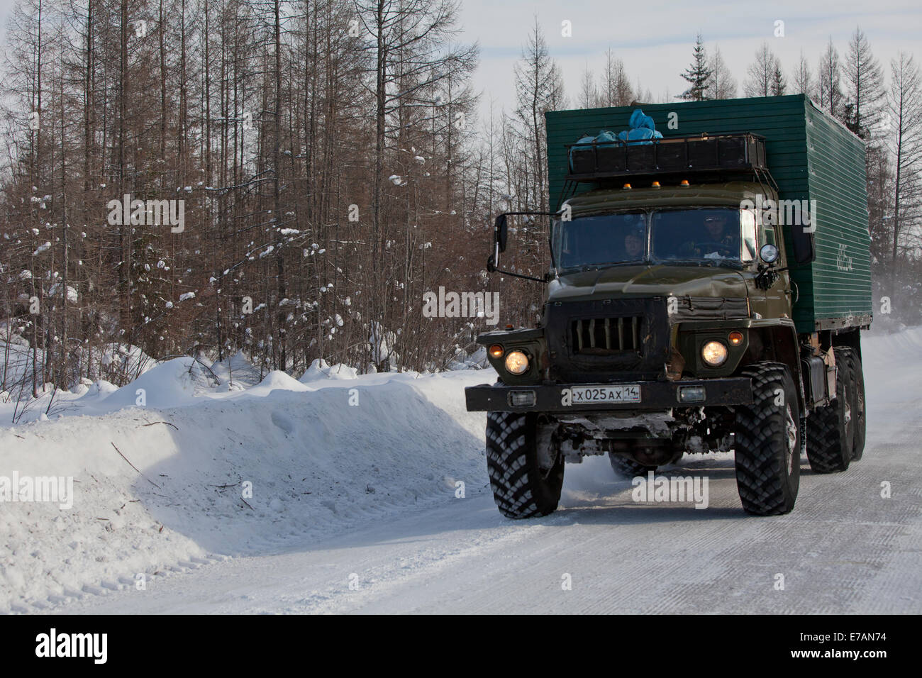 Old Russian Truck High Resolution Stock Photography and Images - Alamy