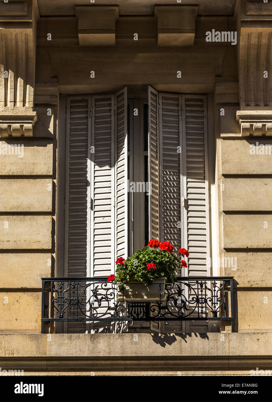 Partially open shutter hi-res stock photography and images - Alamy