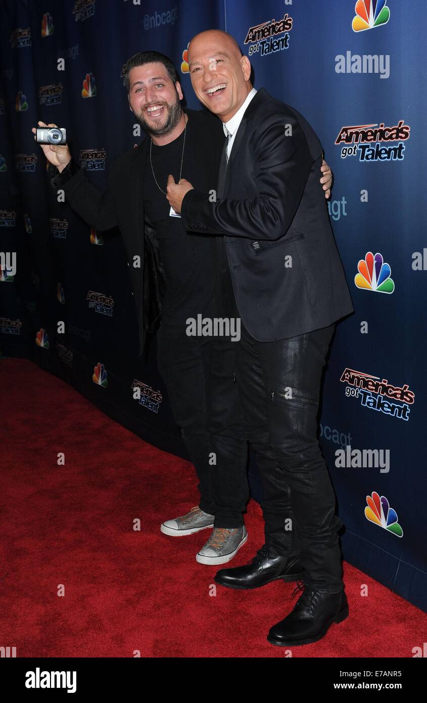 New York, NY, USA. 10th Sep, 2014. Alex Mandel, Howie Mandel at ...
